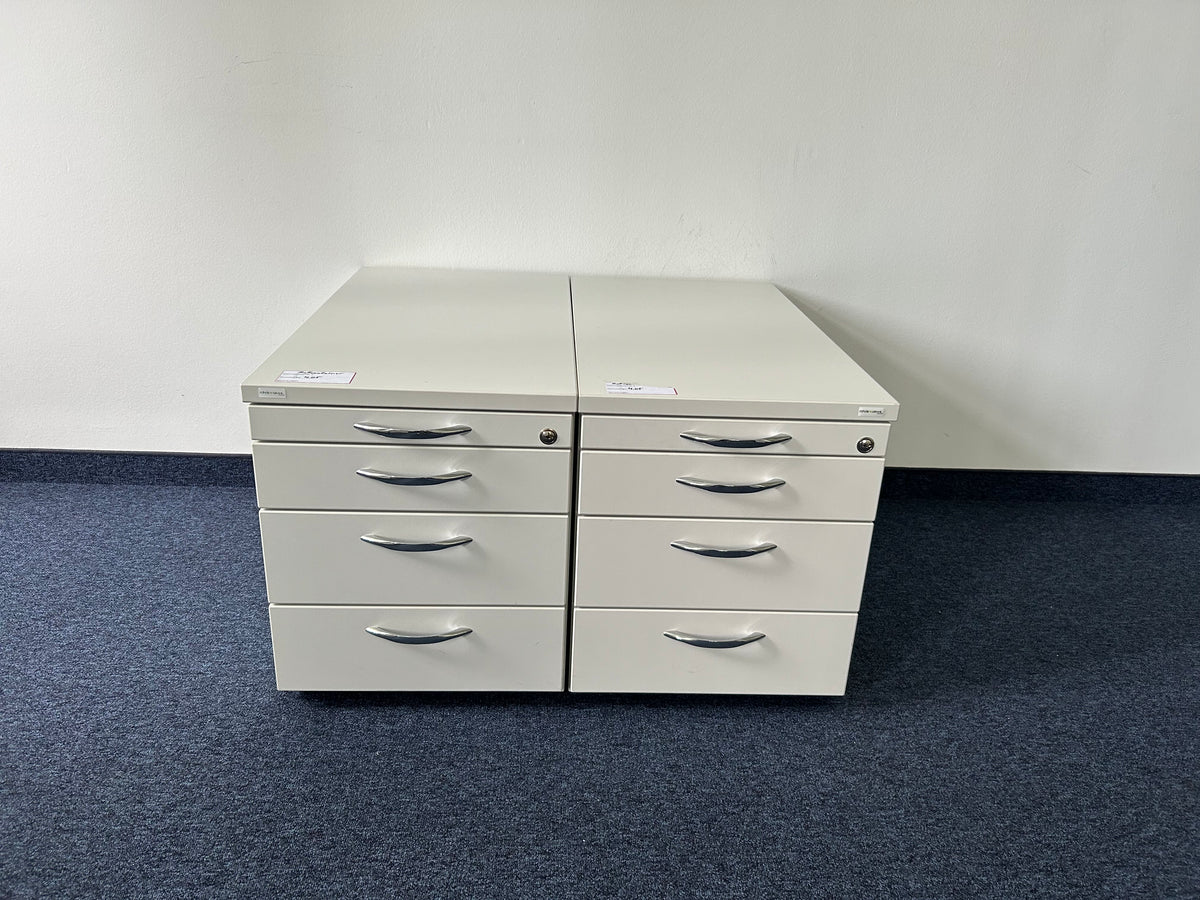 Rohde & Grahl Rollcontainer Weiß – Büromöbel Simon