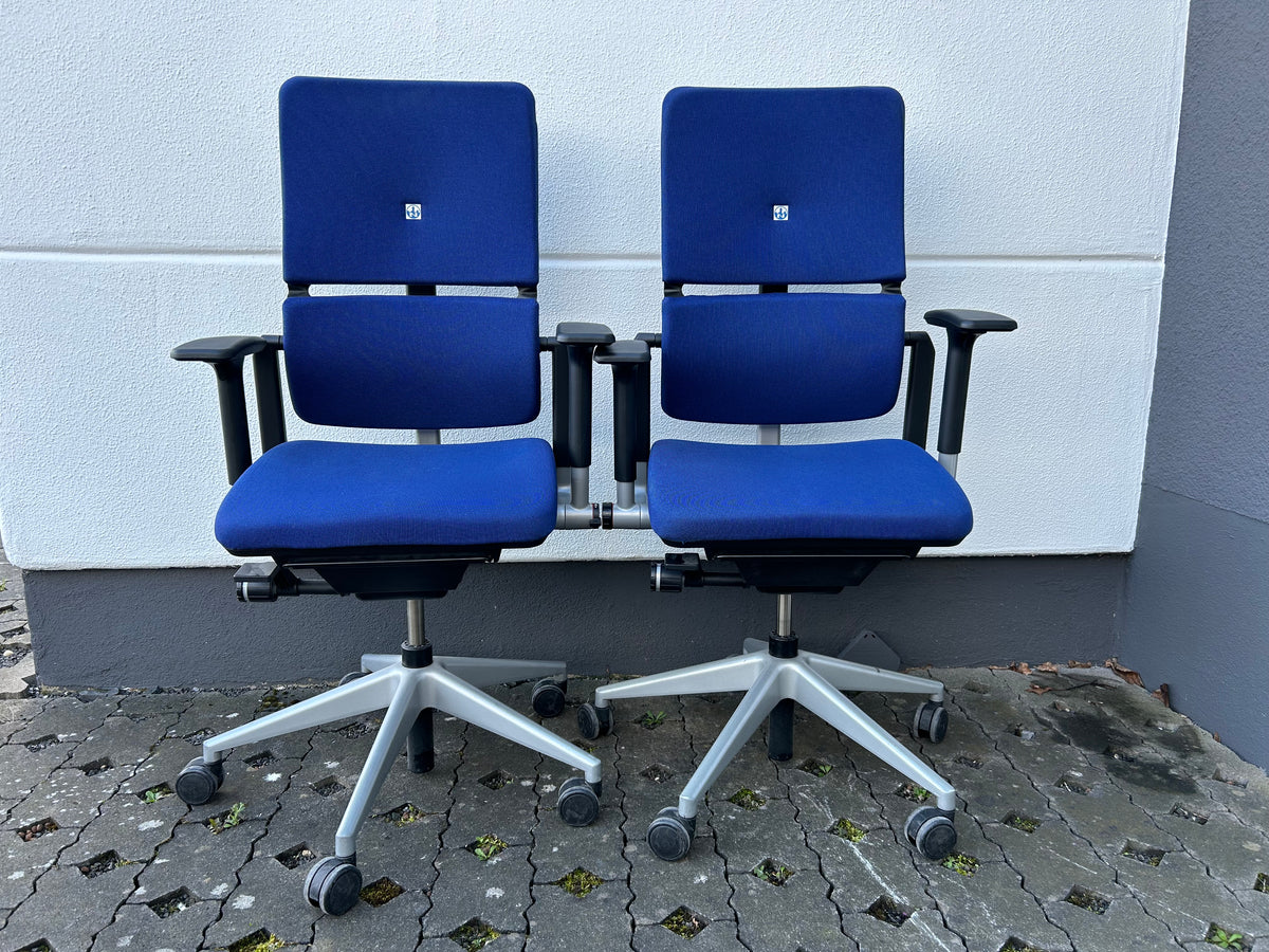 Steelcase Please V2 Bürodrehstuhl blau – Büromöbel Simon