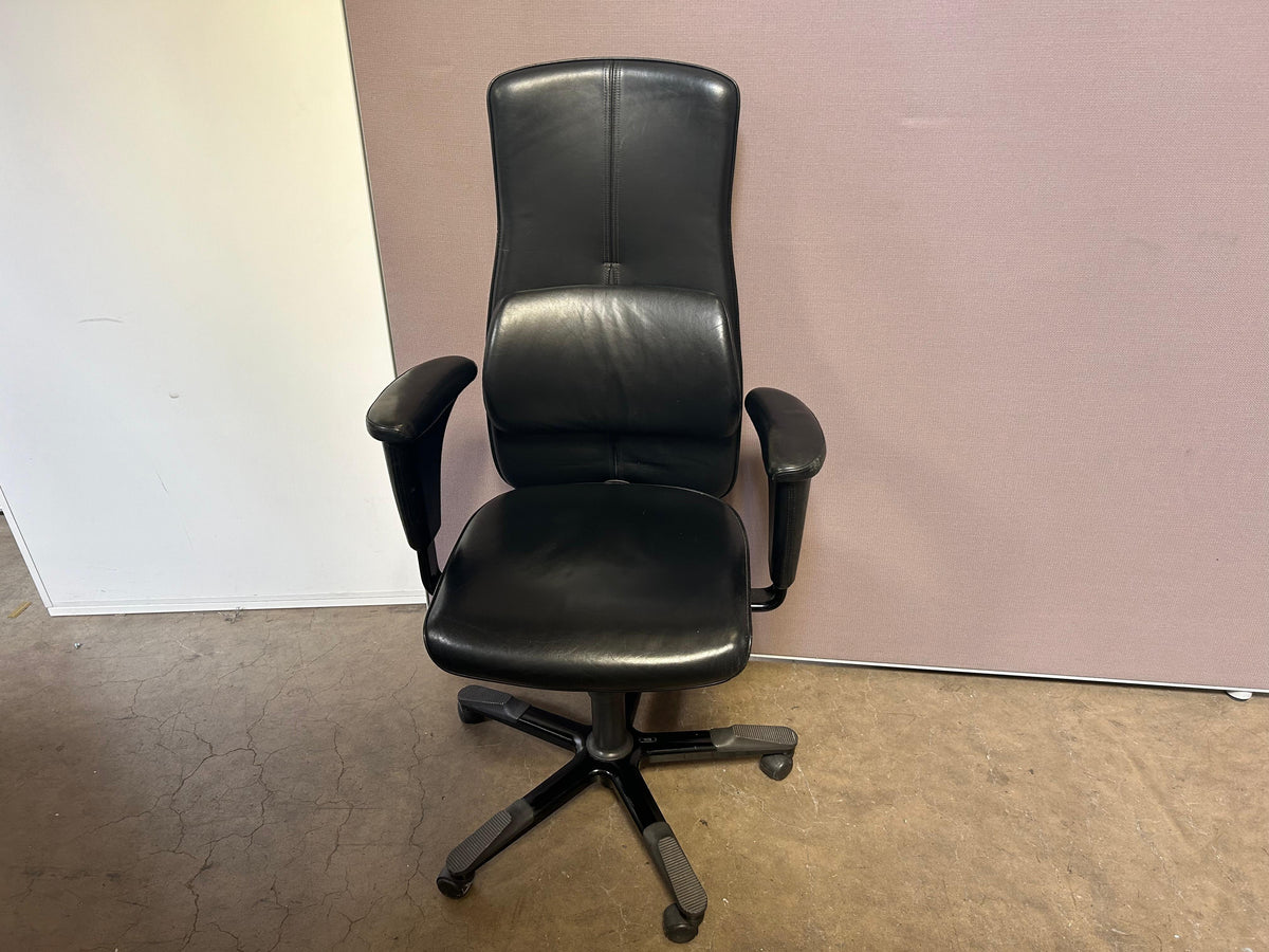 HAG Signet Bürodrehstuhl Stoff/Leder – Büromöbel Simon